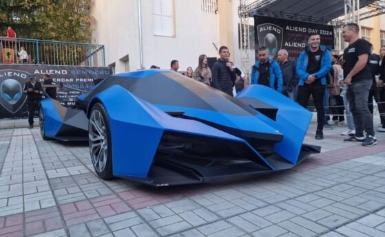 Представиха прототип на българска електрическа хиперкола с 5221 конски ...