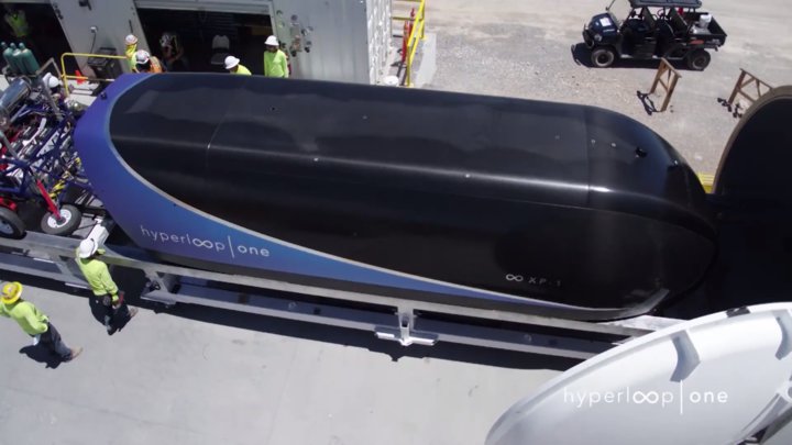 Hyperloop One ускори своя свръхскоростен транспорт до 310 км/ч (видео) | Технологии