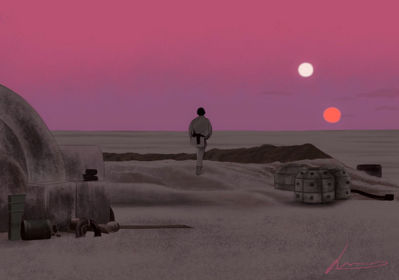 Защо планетите тип Татуин са рядкост? Общата теория на относителността ...